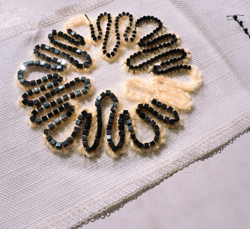 Creative cord setting embroidery experiments